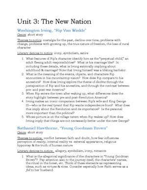 Unit 1 Study Guide - Unit 1 Study Guide: Pilgrims & Puritans In this ...