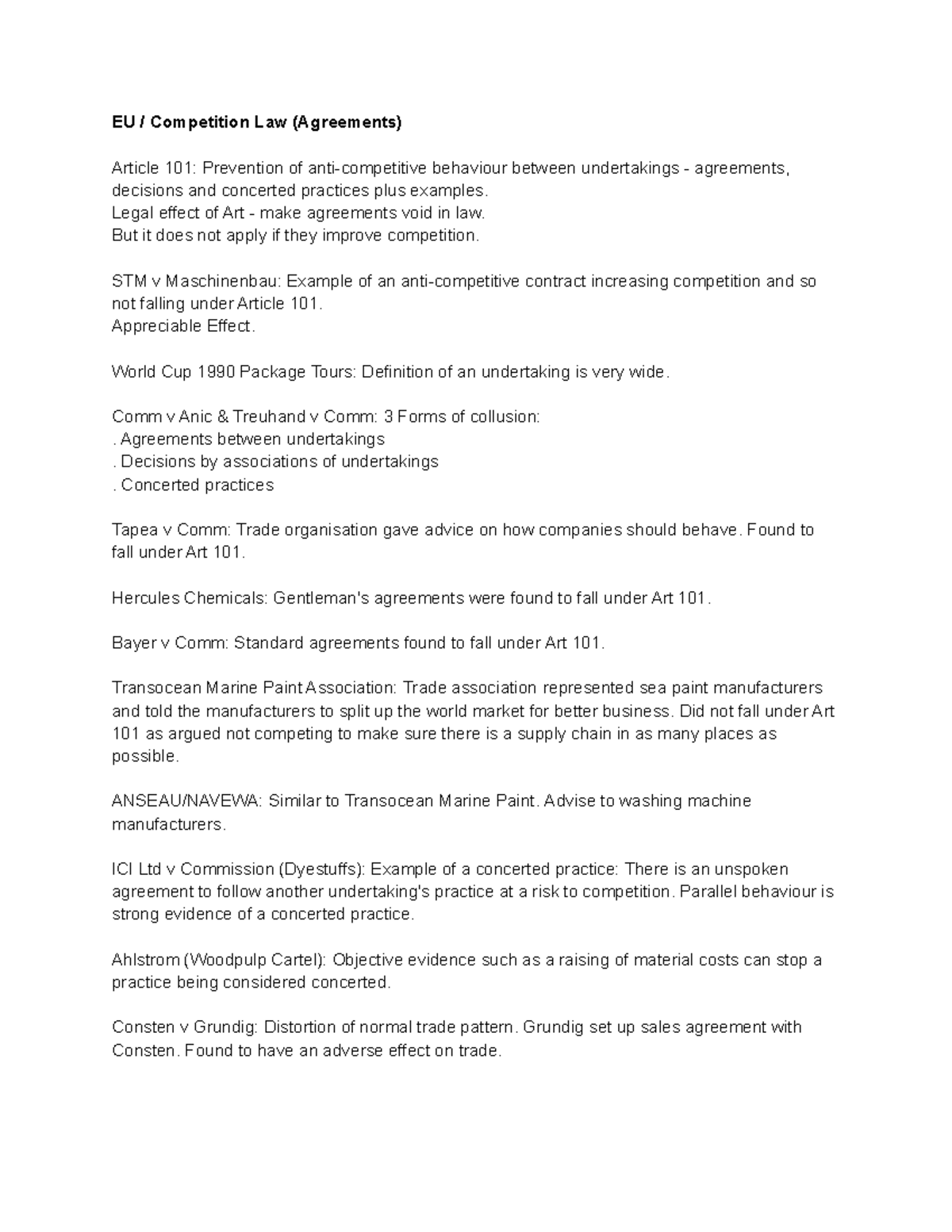 EU Competition Law Agreements EU Competition Law Agreements eu-competition-law-agreements-eu-competition-law-agreements