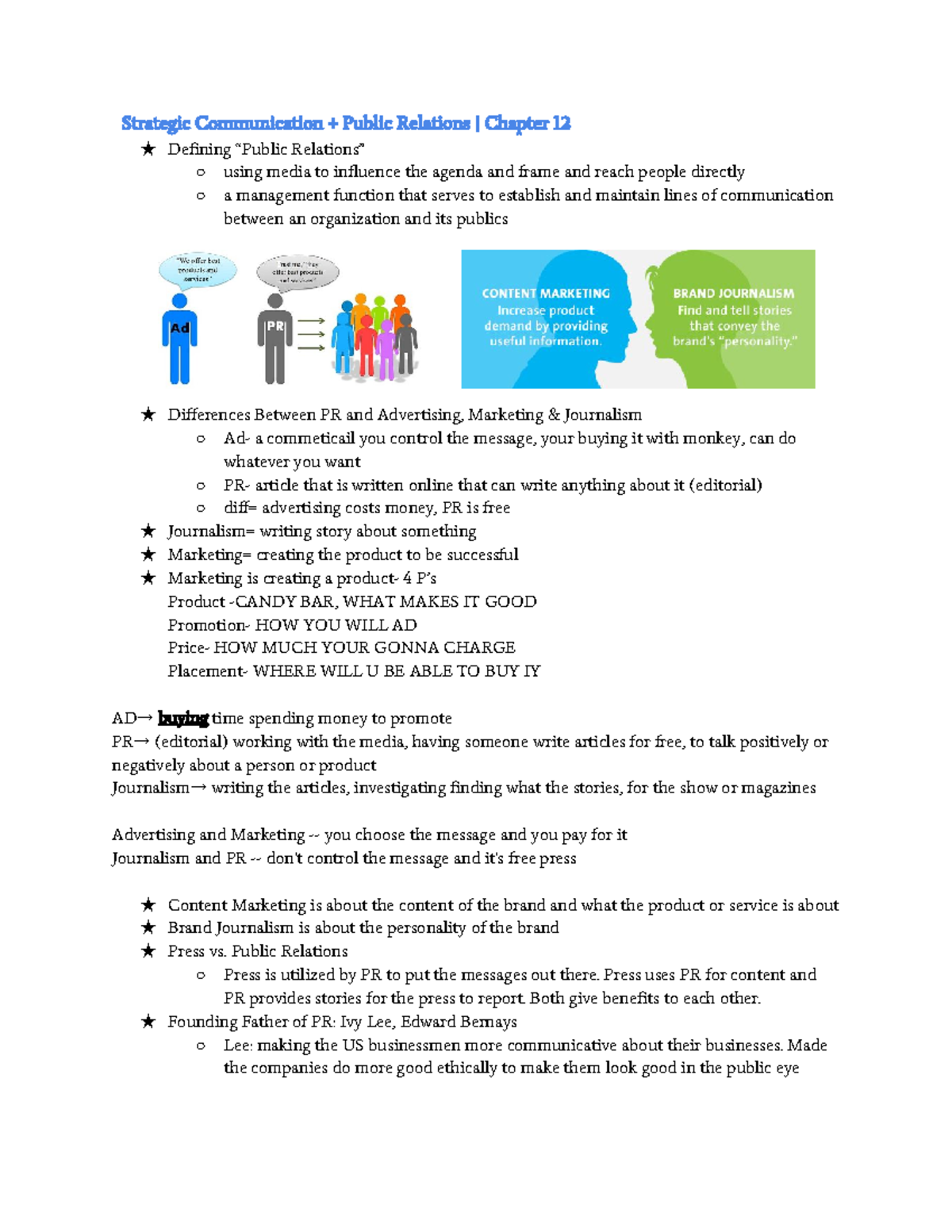 COM 107 Study Guide Exam 2 - Strategic Communication + Public Relations ...