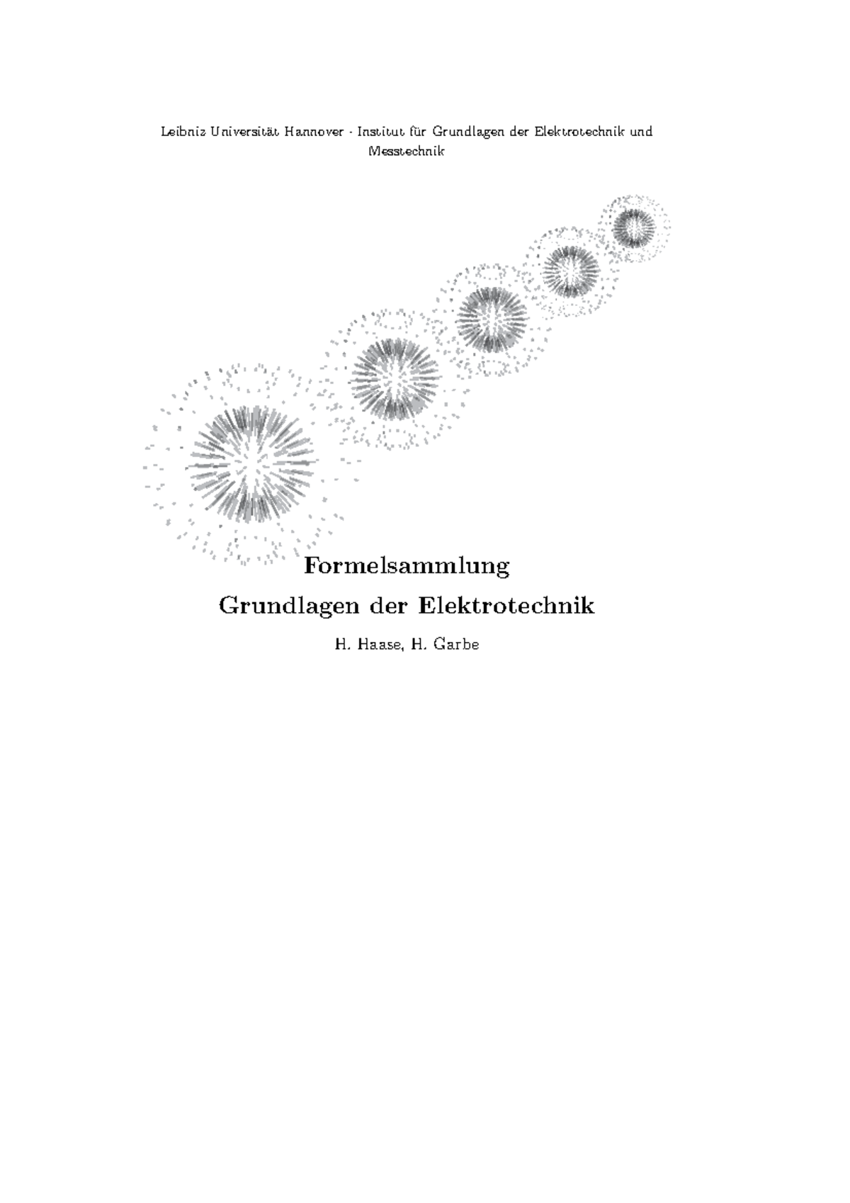 Formsamm 2010 - Formelsammlung - Leibniz Universit ̈at Hannover ...