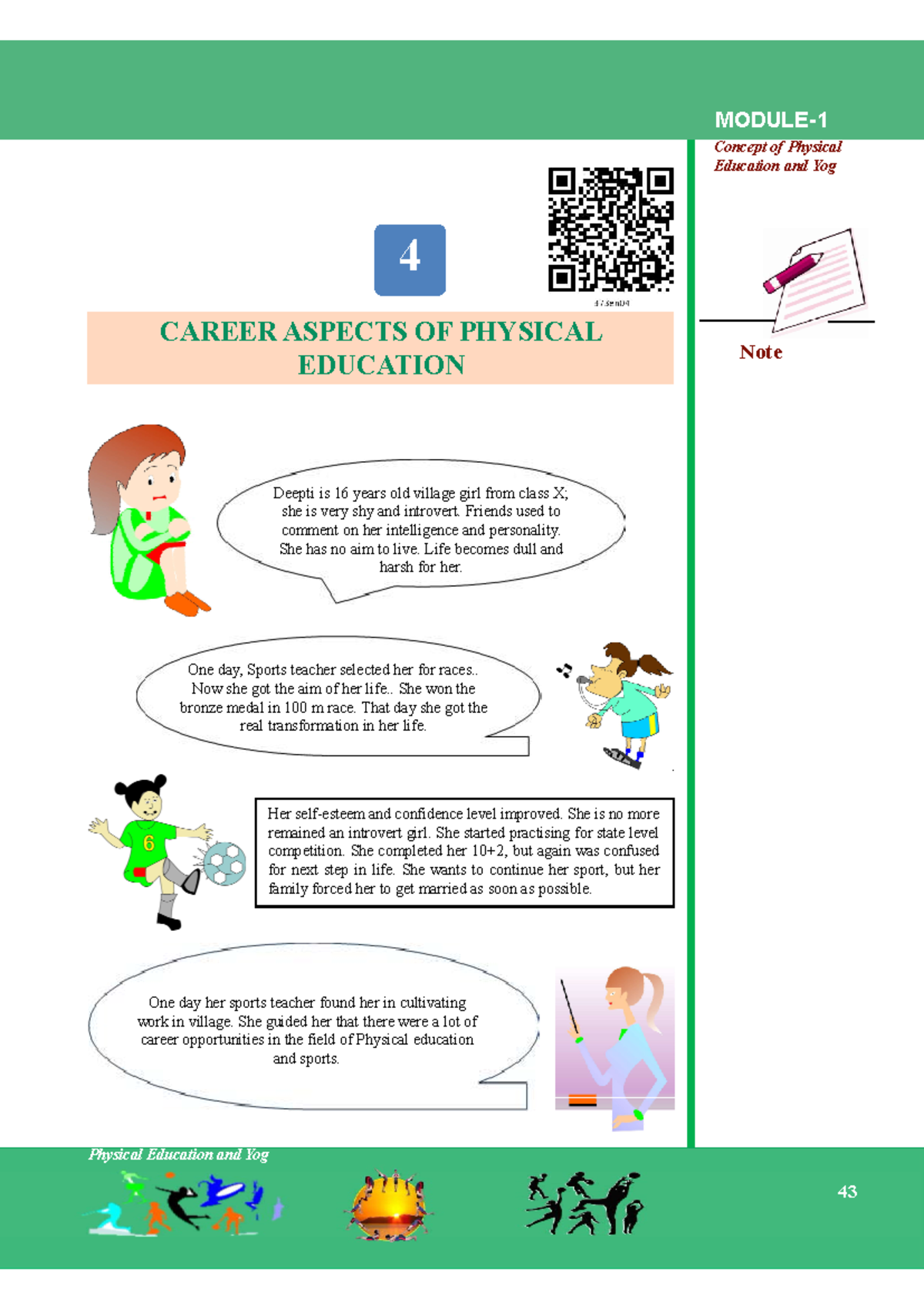 Lesson 4 - Physical education notes - Note Physical Education and Yog ...