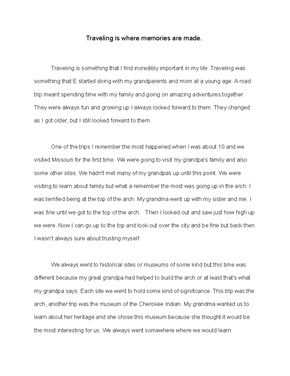 Jennifer - notes - Traveling is where memories are made. Traveling is ...