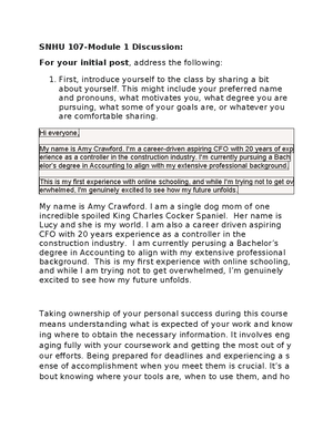 SNHU 107 Module Four Journal Template-dj - SNHU 107 Module Four Journal ...