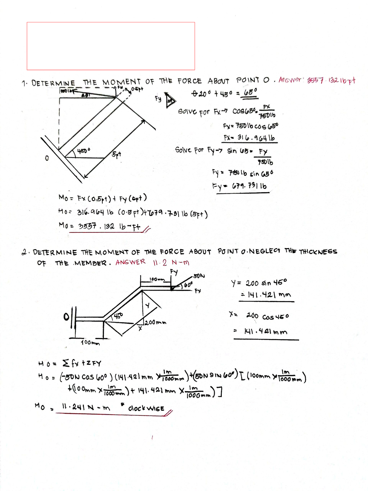 MT Enrichment 01 - SOLUTIONS - Strength of Materials - Studocu