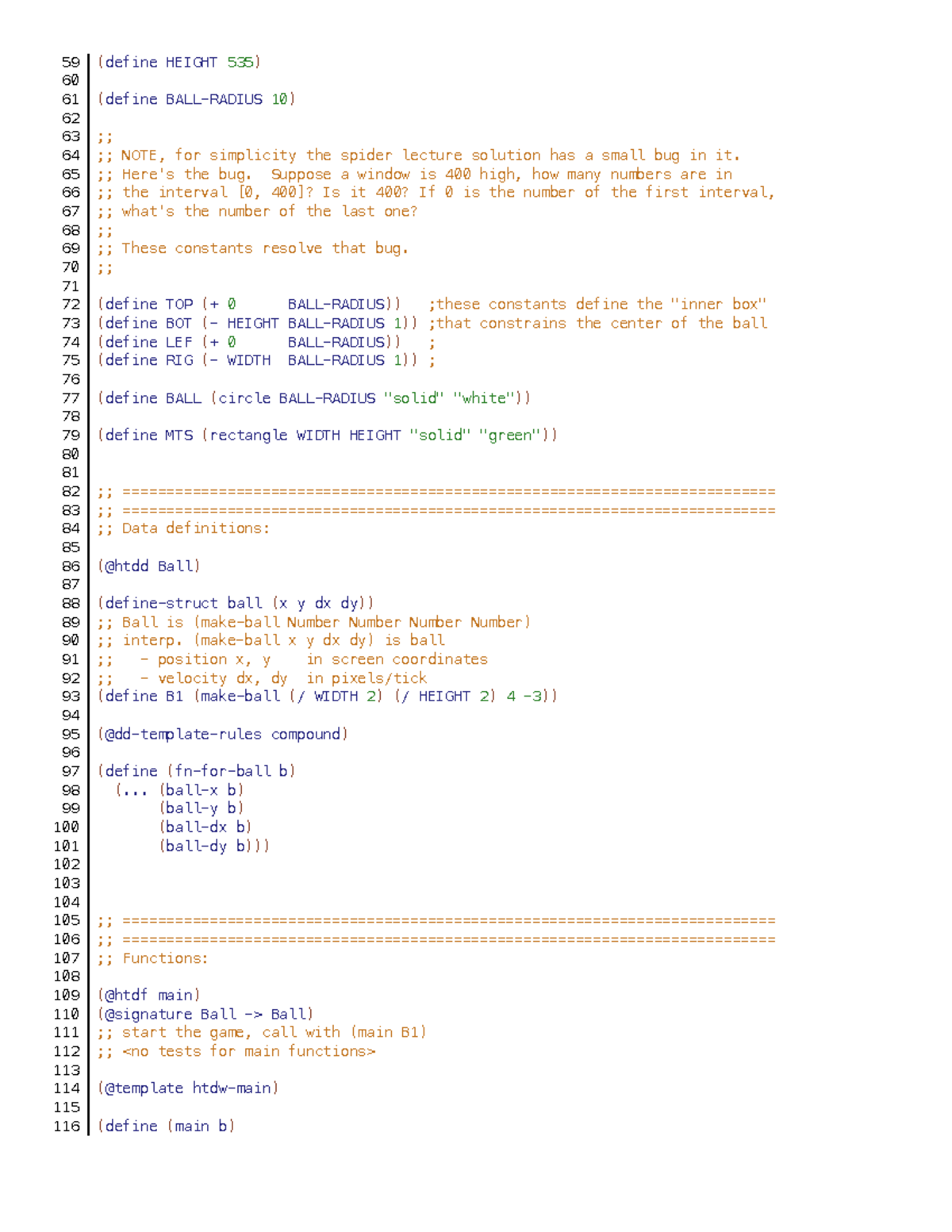 Pset 3 for computer science (cpsc 110) - (defineHEIGHT 535 ...