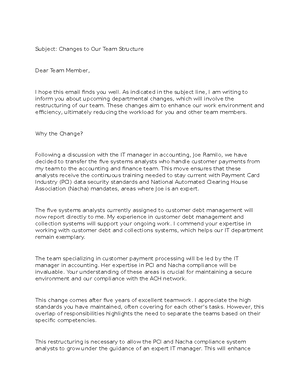 Task 2 Aud1 Jus Template - 1 Task 2 Audience 1 Justifications Audience ...