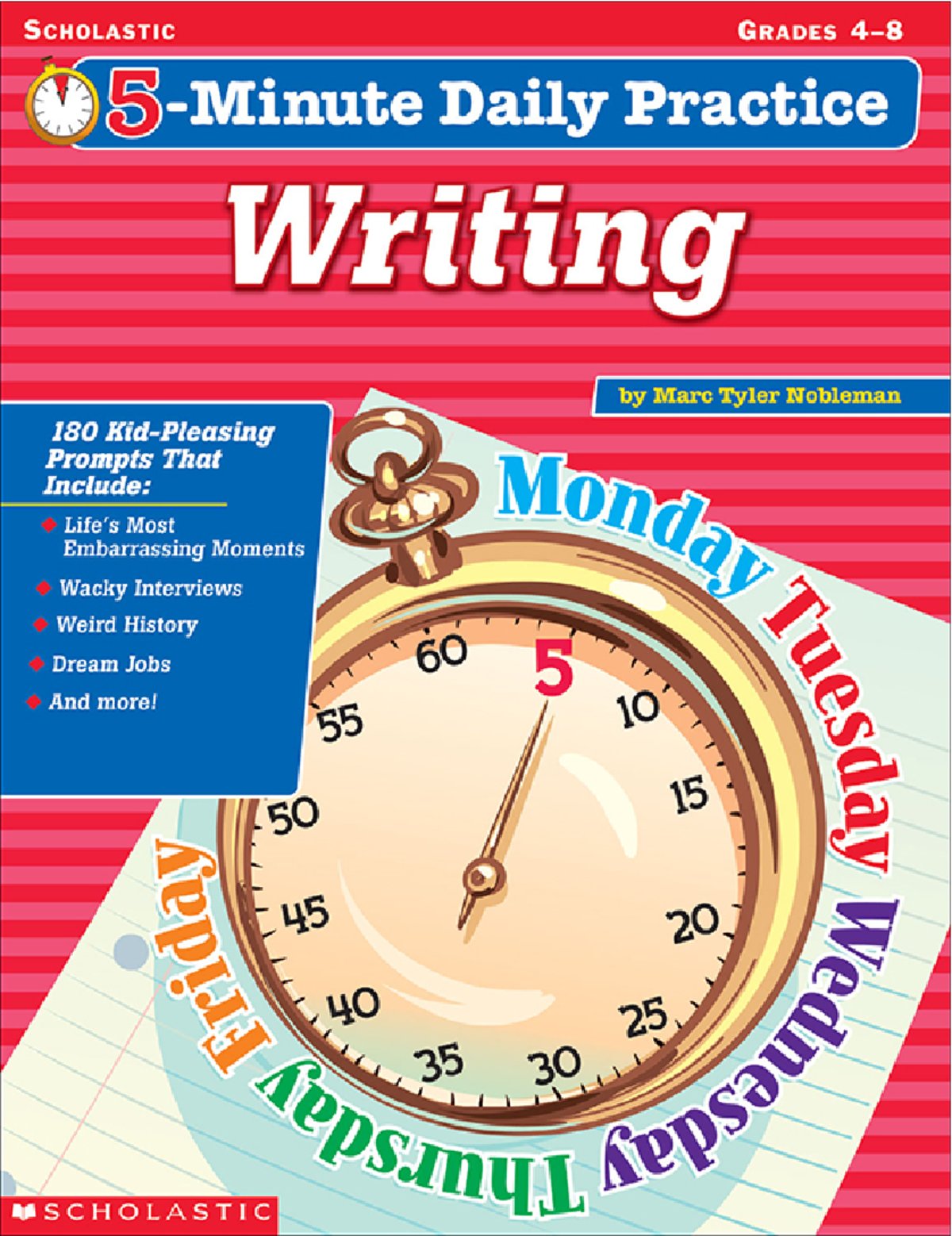 Scholastic 5 Minute Daily Practice Writing Grades 4 8 - New York ...
