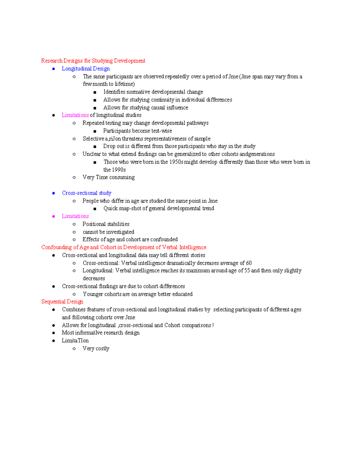 Longitudinal Design and Cross-sectional study - Research Designs for ...