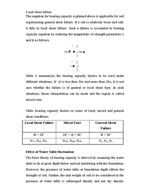 Advanced Foundation Engineering chapter (11) - Local shear failure The ...