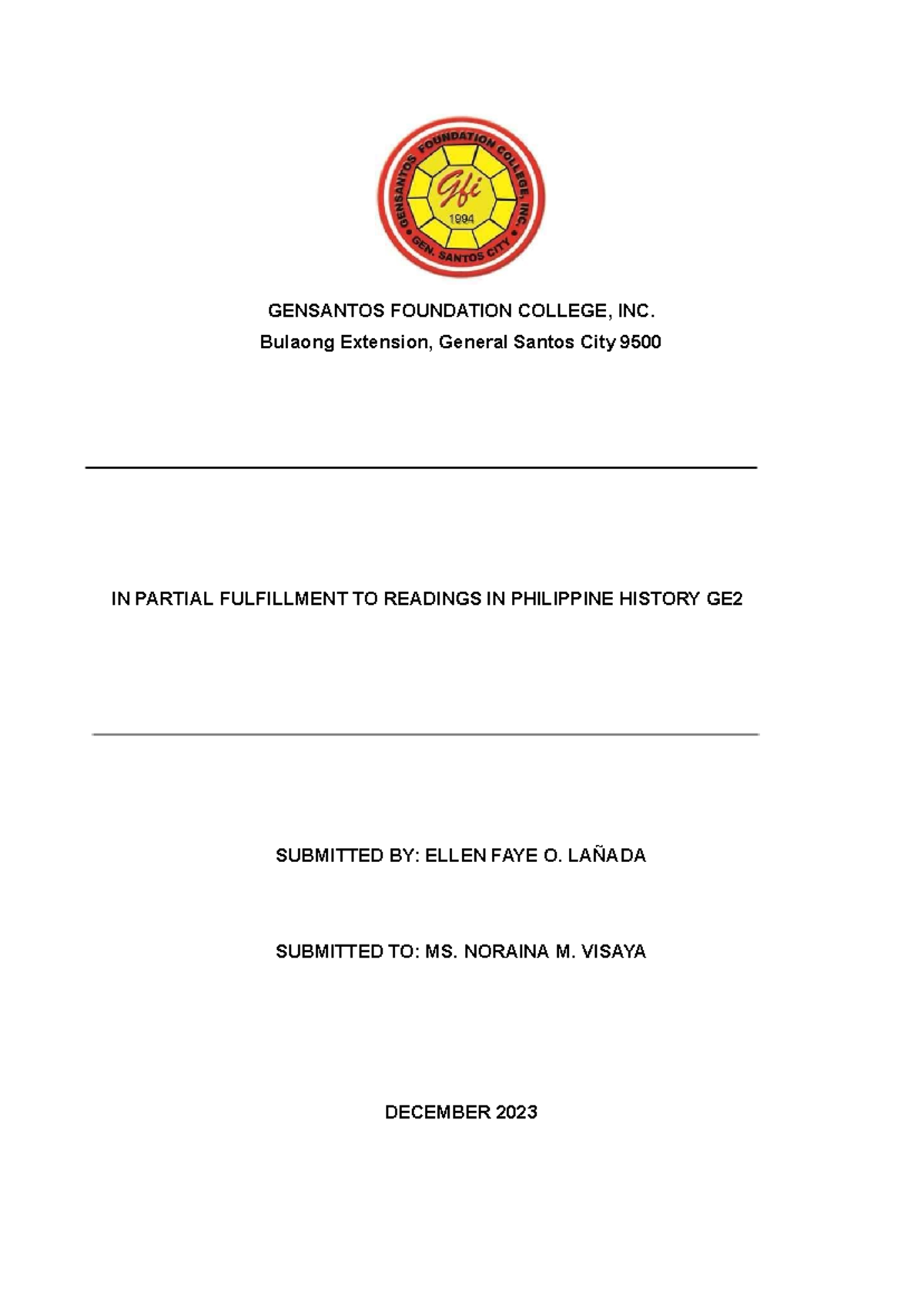 Inbound 5907780960688819612 - GENSANTOS FOUNDATION COLLEGE, INC ...