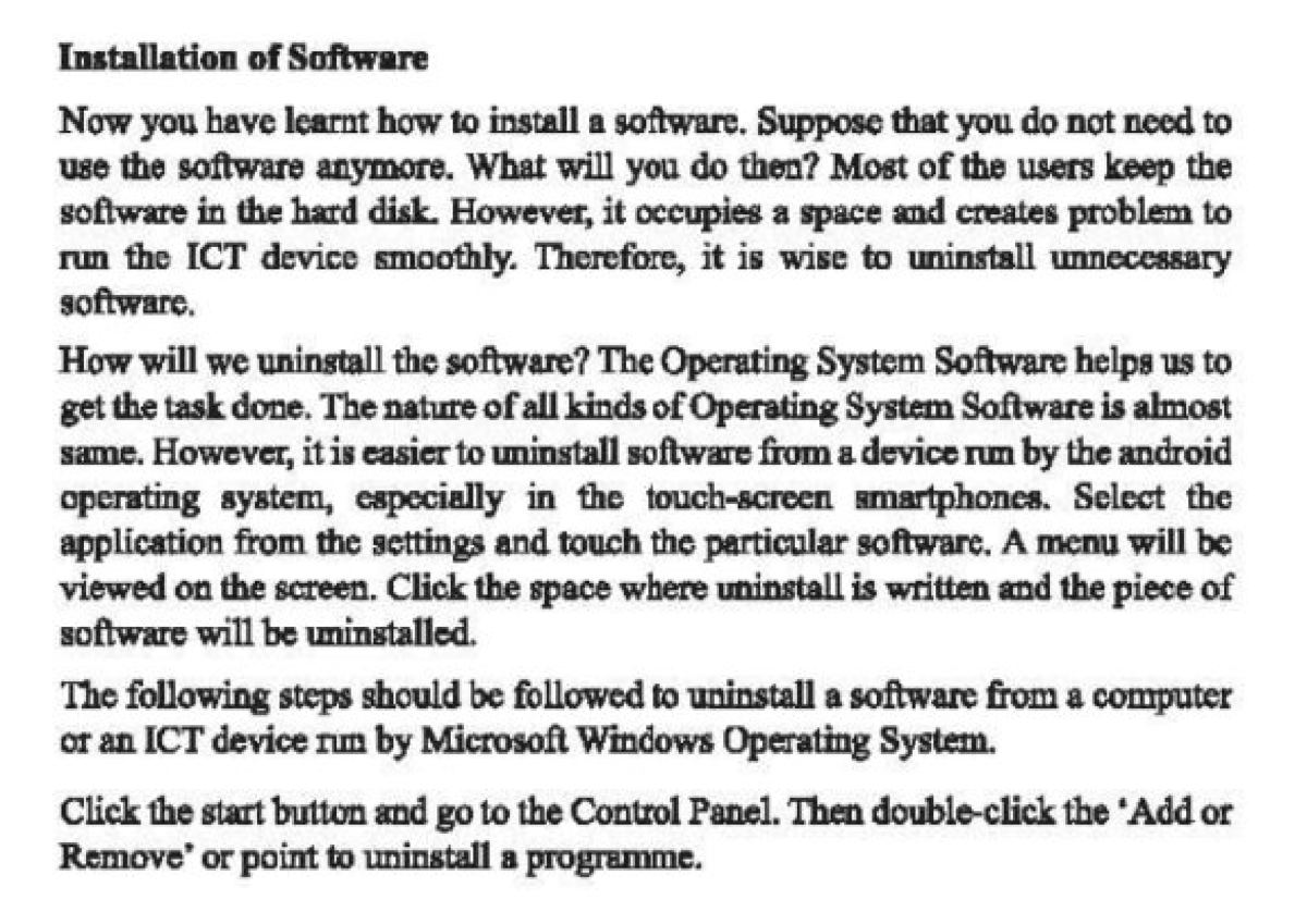 Installation of applications - Computer and Information systems - Studocu