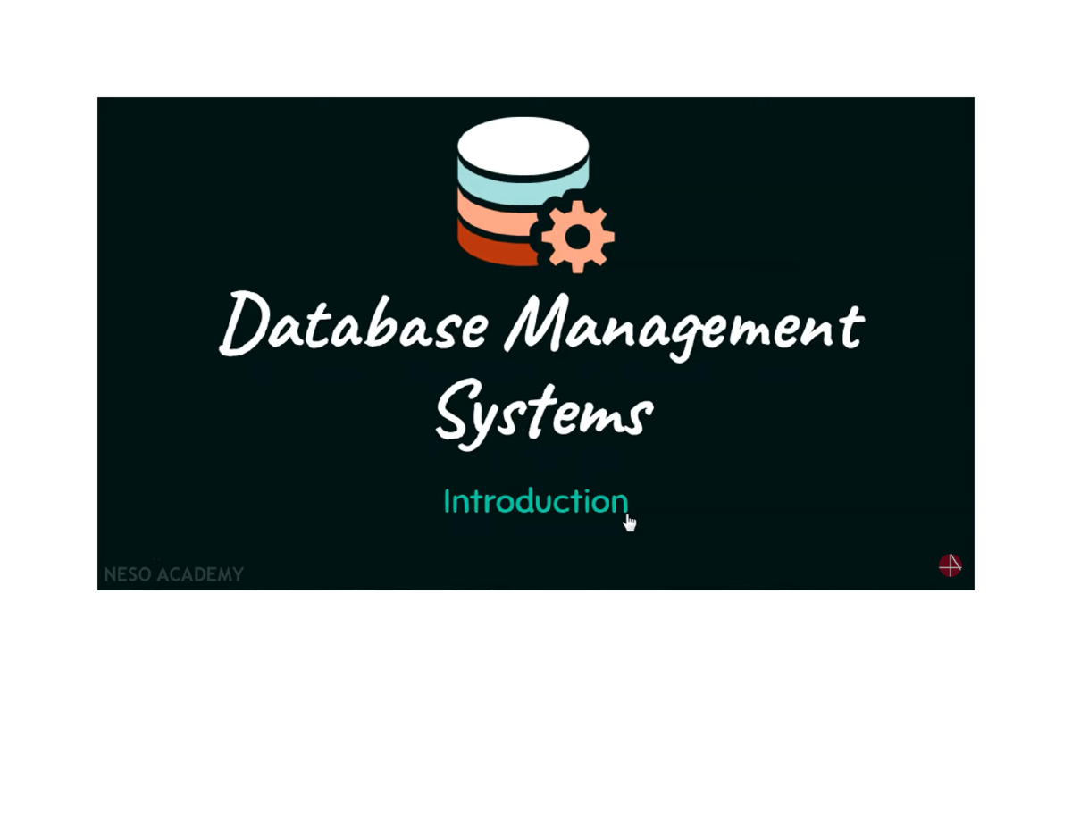 Database System - Operations Research - Studocu