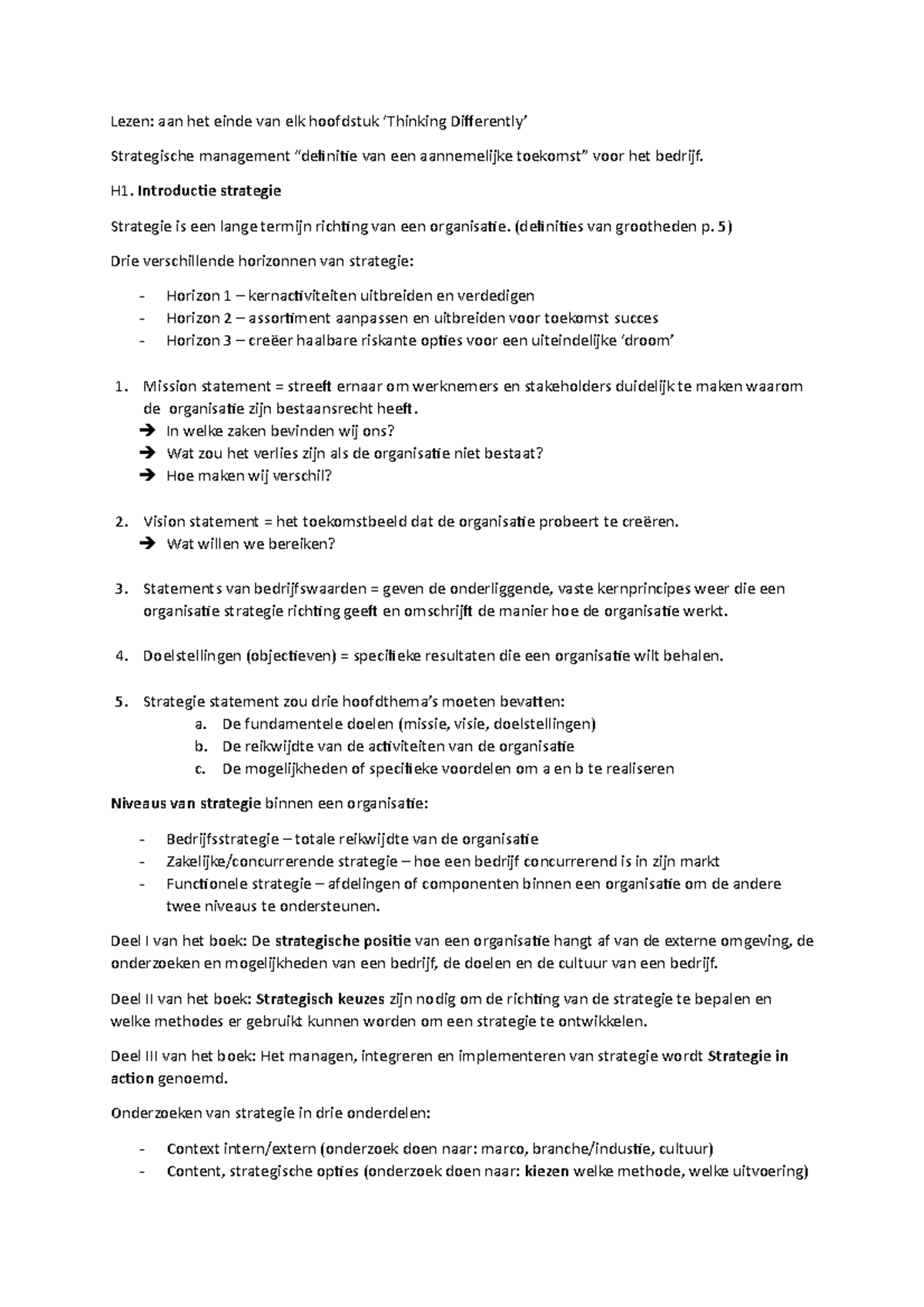 Exploring strategy 2021 - NL - Lezen: aan het einde van elk hoofdstuk ...