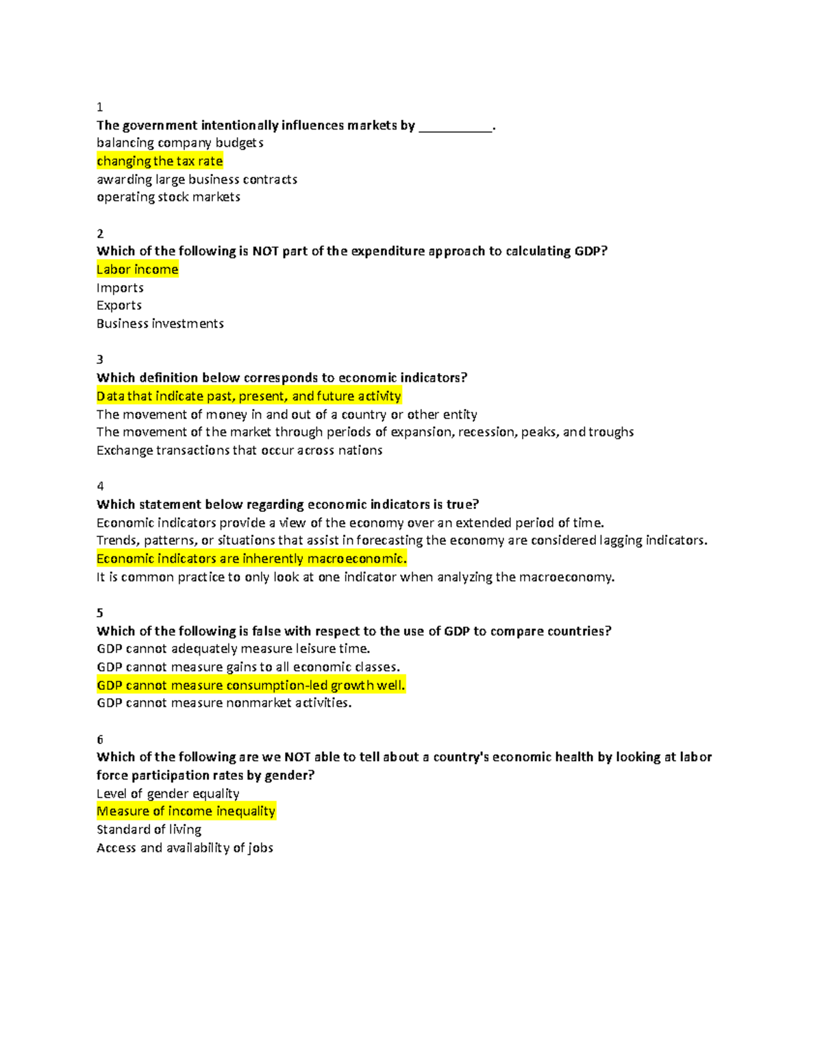 Sophia Unit 1 Milestone 1 - 1 The government intentionally influences markets by ...