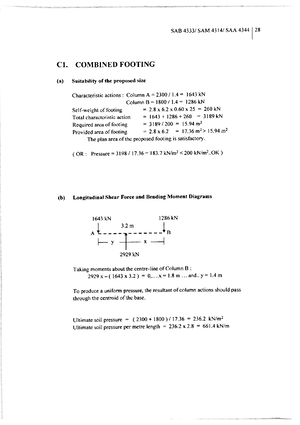 Assignment Column - Reinforced Concrete Design II - UTM - Studocu