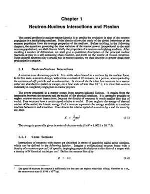 Elmer E. Lewis - Fundamentals of Nuclear Reactor Physics (Instructor's Solution Manual) - Studocu