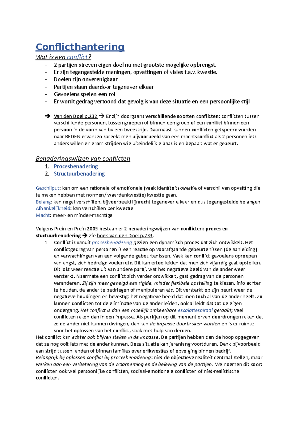 P2.2 Powerpoints communicatie en conflicthantering - Conflicthantering Wat is een conflict? 2 ...