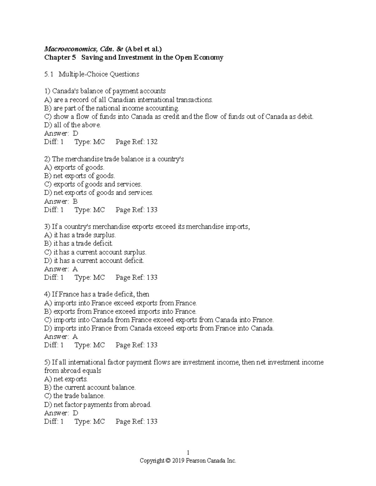 Abel Macro 8c TIF Ch05 - The course material - Macroeconomics, Cdn. 8e ...