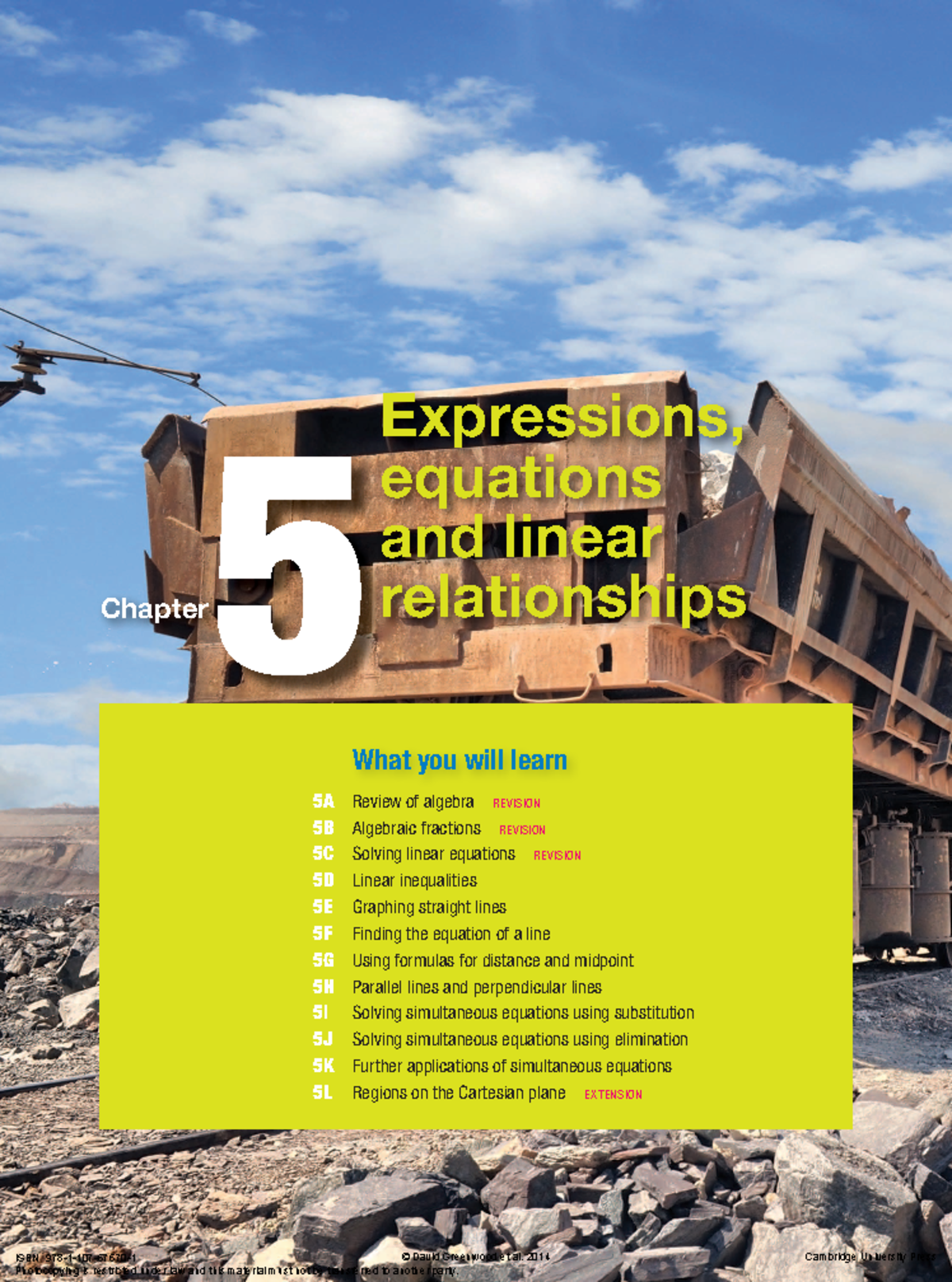 Ch 5 expressions, equations and linear relationships a - 254 Chapter 5 ...