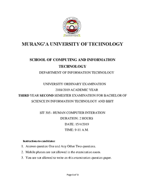 Lesson 6 - Word Processing Practical Exercises - WORD PROCESSING(WP) PRACTICAL EXERCISES WP ...