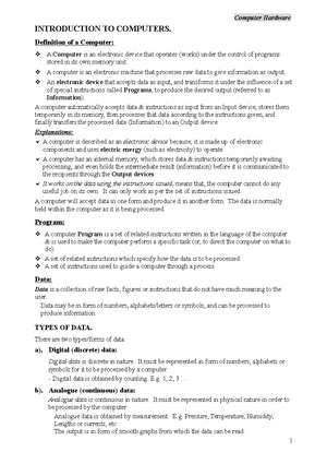 Introduction to DTP - Lecture notes 9 - Introduction to Desktop ...