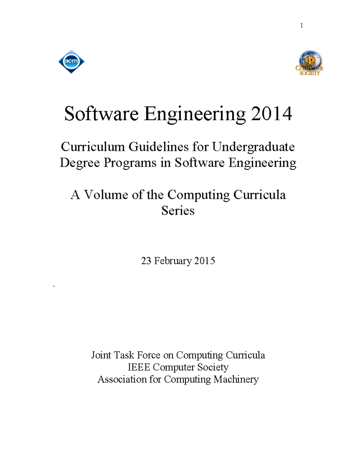 3.se2014 (1) - Trabajo - Software Engineering 2014 Curriculum ...