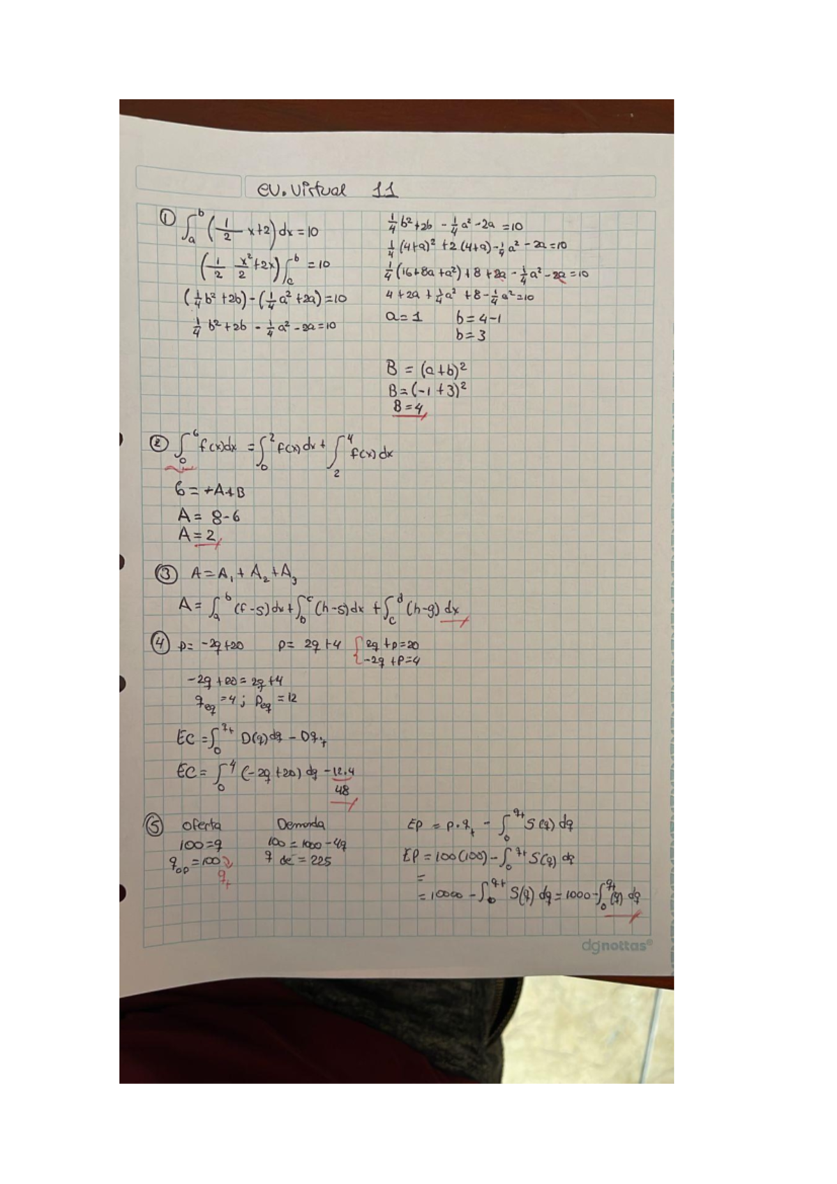 Ev virtual semana 11 - Calculo - Cálculo - Studocu