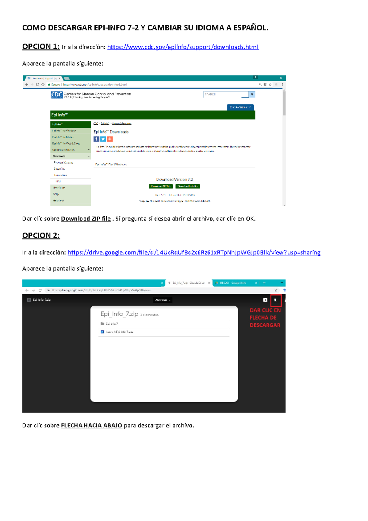 Como descargar epi-info7-2-nueva - COMO DESCARGAR EPI-INFO 7-2 Y CAMBIAR SU IDIOMA A ESPAÑOL ...