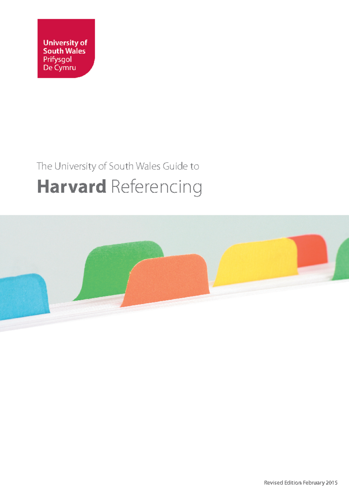 Harvard Referencing 28 Feb 2015 - The University of South Wales Guide ...
