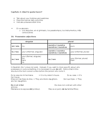Spn 101 1 - spanish final practice - Examen final - SPN 101/ Guía de ...