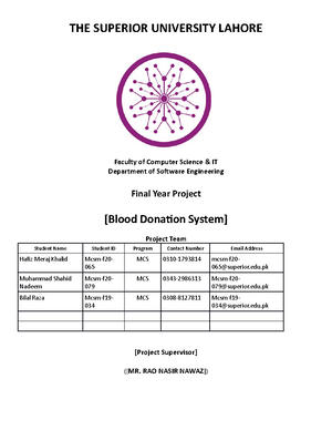 ICT Summary - Computer Organization - Superior University - Studocu