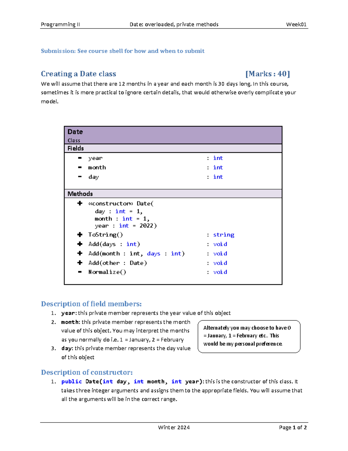 3 Week 01 lab 03 Date W - this will help you see how to create your prentice work - Programming ...