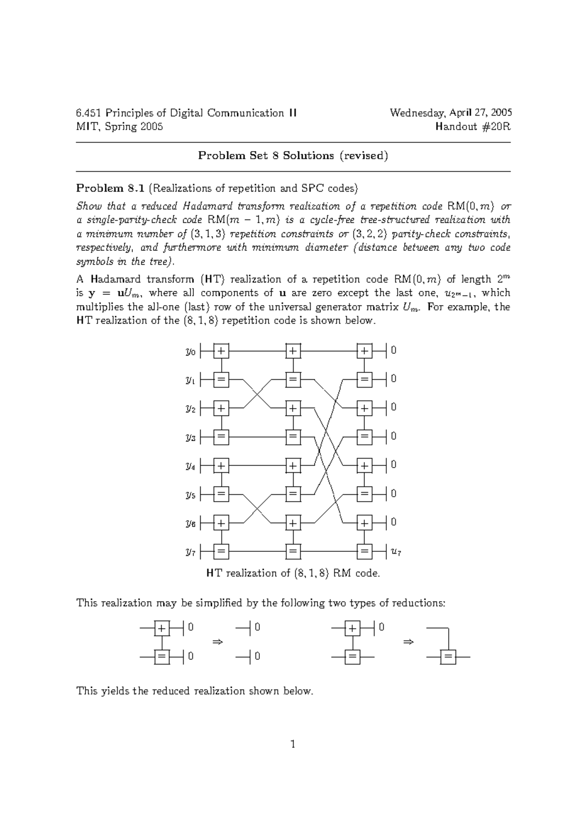 Bd17cd34752 a985eaab101f08420 db4a ps8solns - 6 Principles of Digital ...