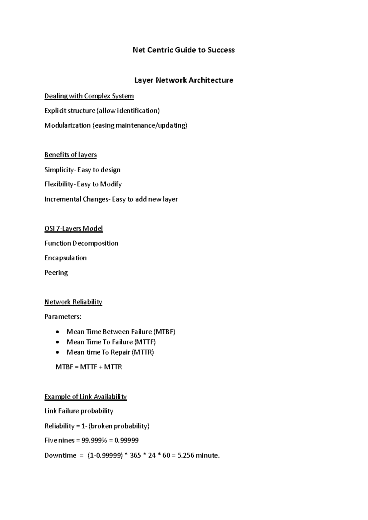 Net Centric Guide to Success - EE4761 - NTU - Studocu
