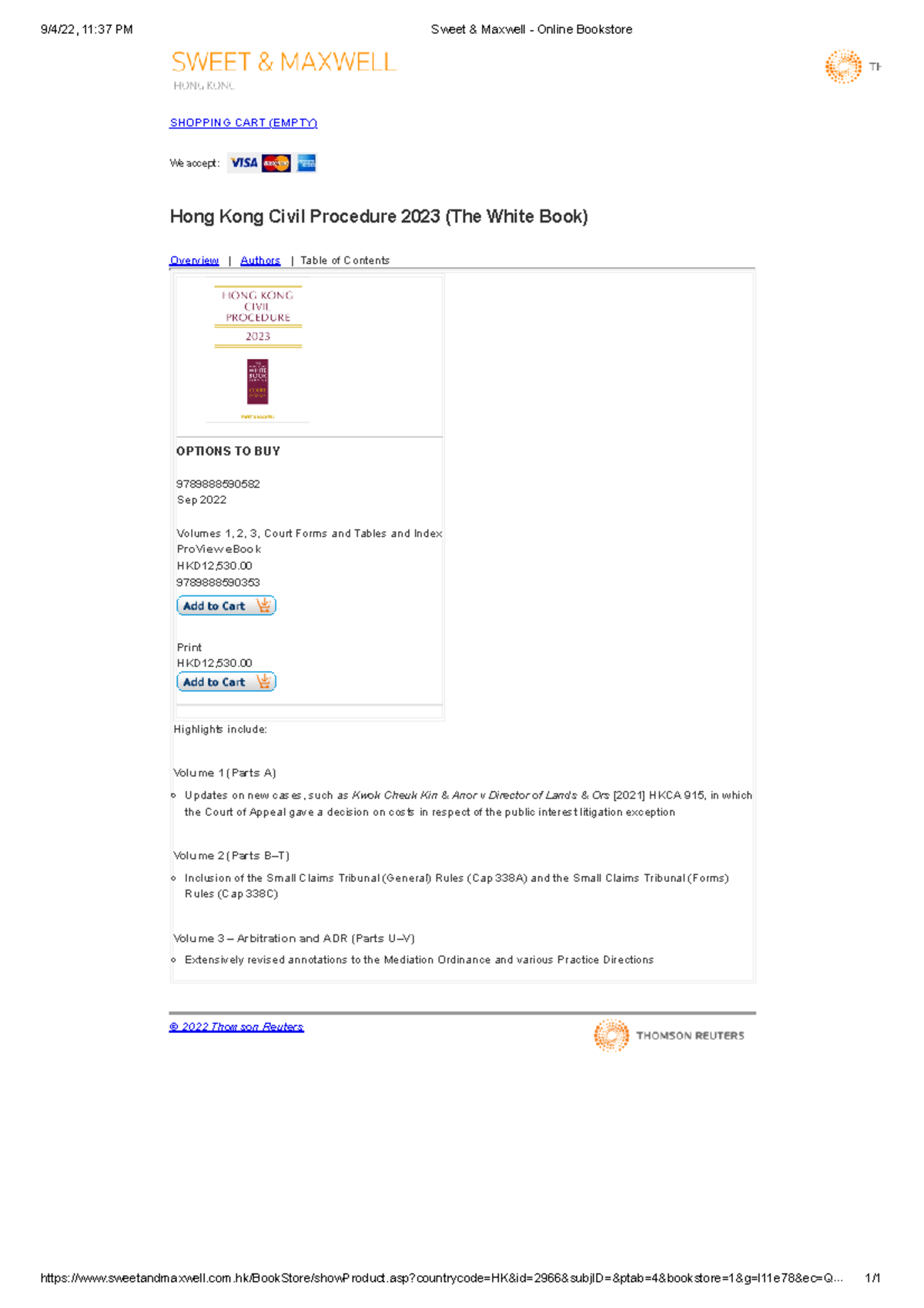 HK Civil Procedure 2023-The White Book-To C - 9/4/22, 11:37 PM Sweet ...