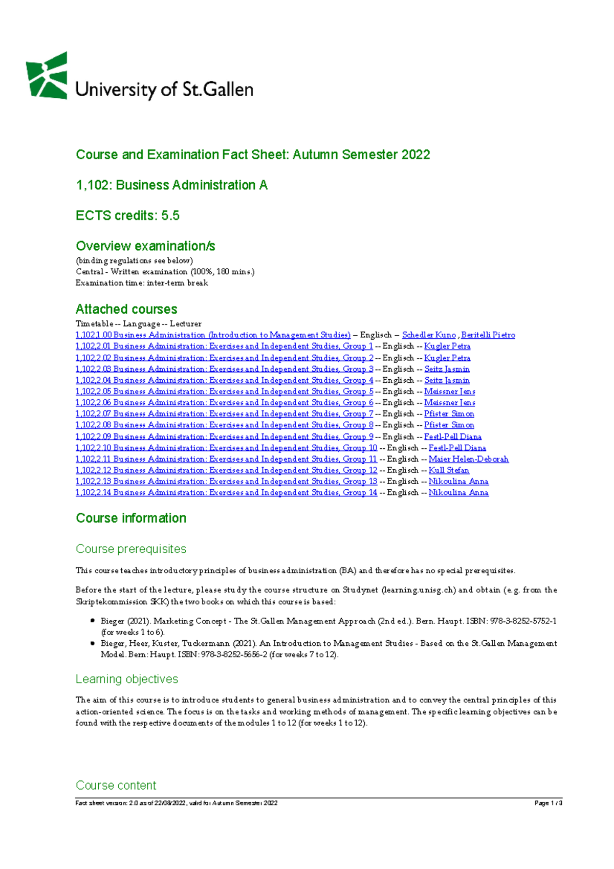 Course fact sheet - Universität Luzern - Bearbeiten Kurs Grundlagen des ...