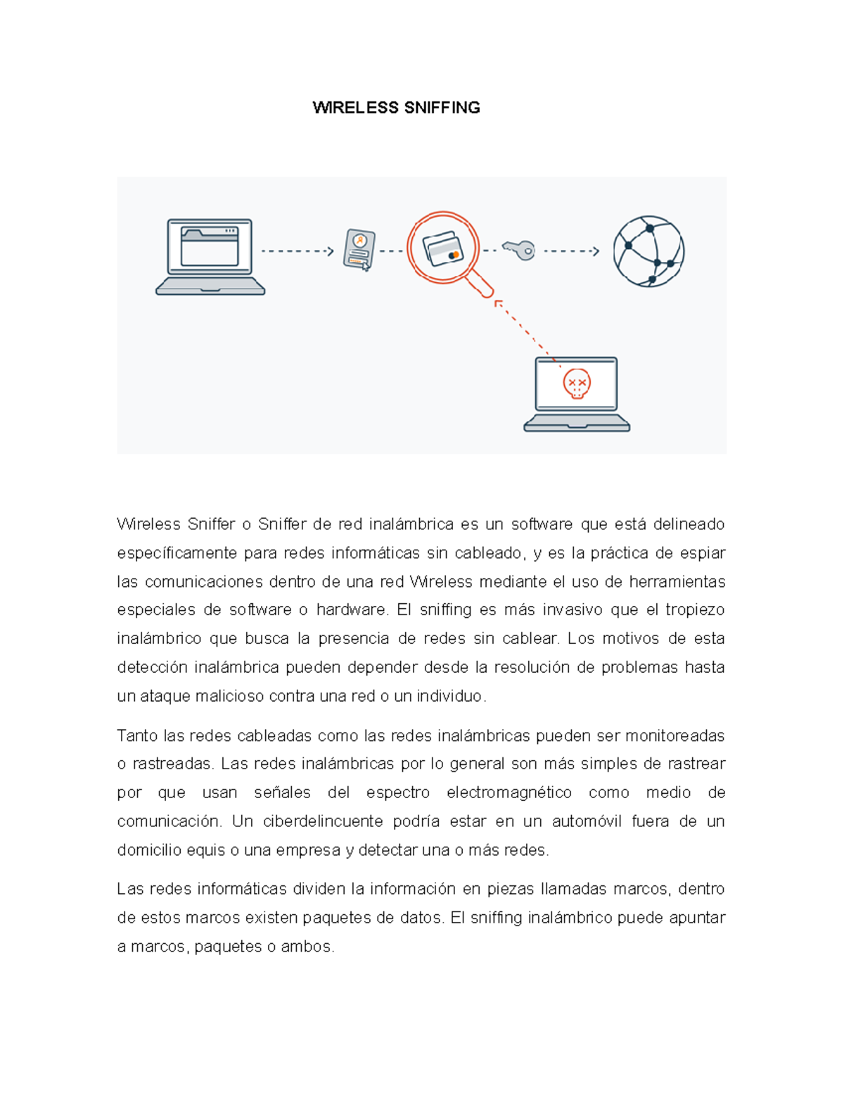 Wireless Sniffing - .... - WIRELESS SNIFFING Wireless Sniffer o Sniffer ...