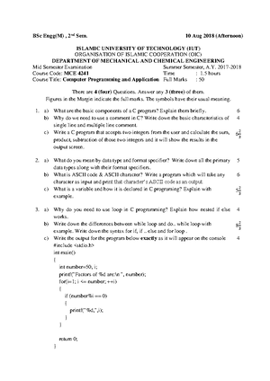 OS CHAP4 Question Answers - CSE 4501 Operating Systems Chapter 4: Threads Practice Exercises ...