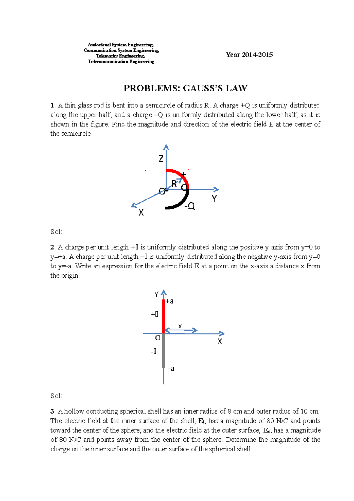 Lesson 4 - Gauss Law - slides - Audovisual System Engineering ...