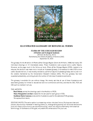 Botany Basics Chapter 1 - 4 • Botany Basics-Chapter 1 Botany ...