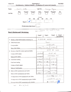 Chem 111 Ch.1 notes - CHEM 111 Dr. Xueying Qin Chapter 1: Matter on the ...