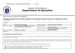 Recitation-chips - notes - Bsed english - Studocu