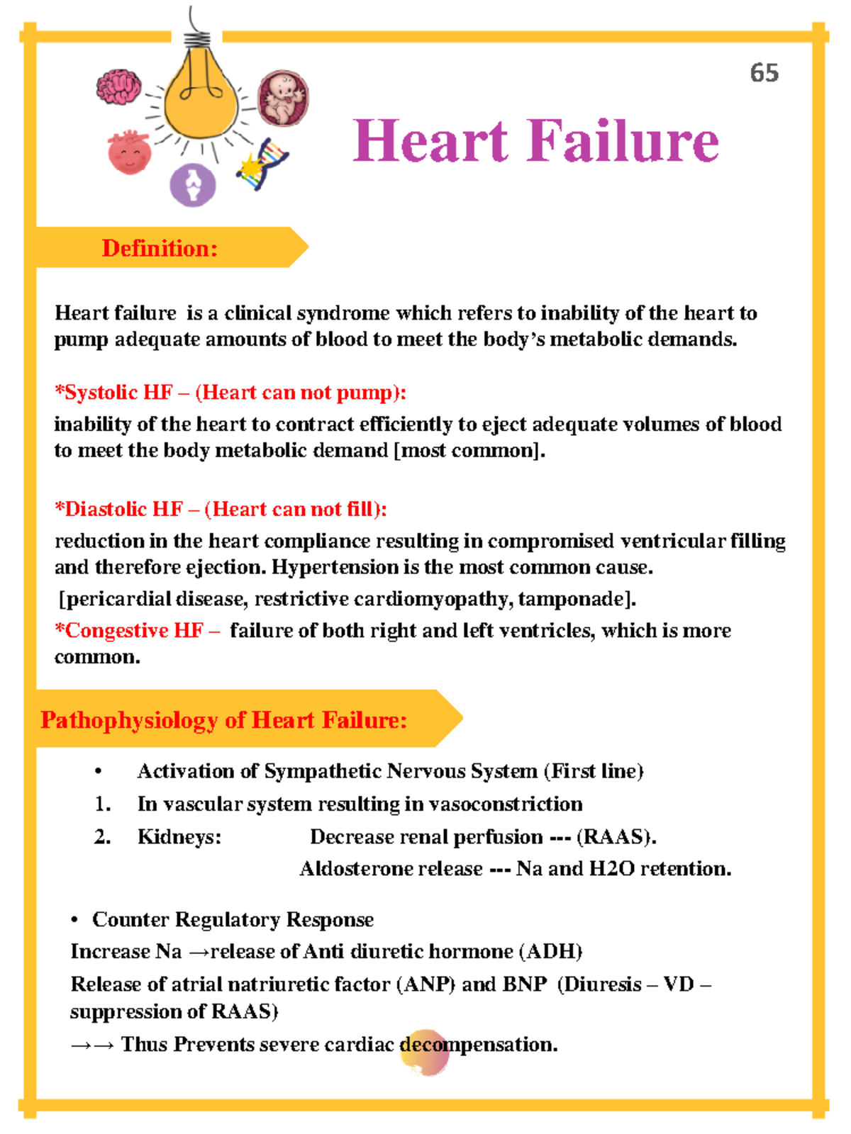 Cardiology-17 - Cardiology - Heart Failure Heart failure is a clinical ...