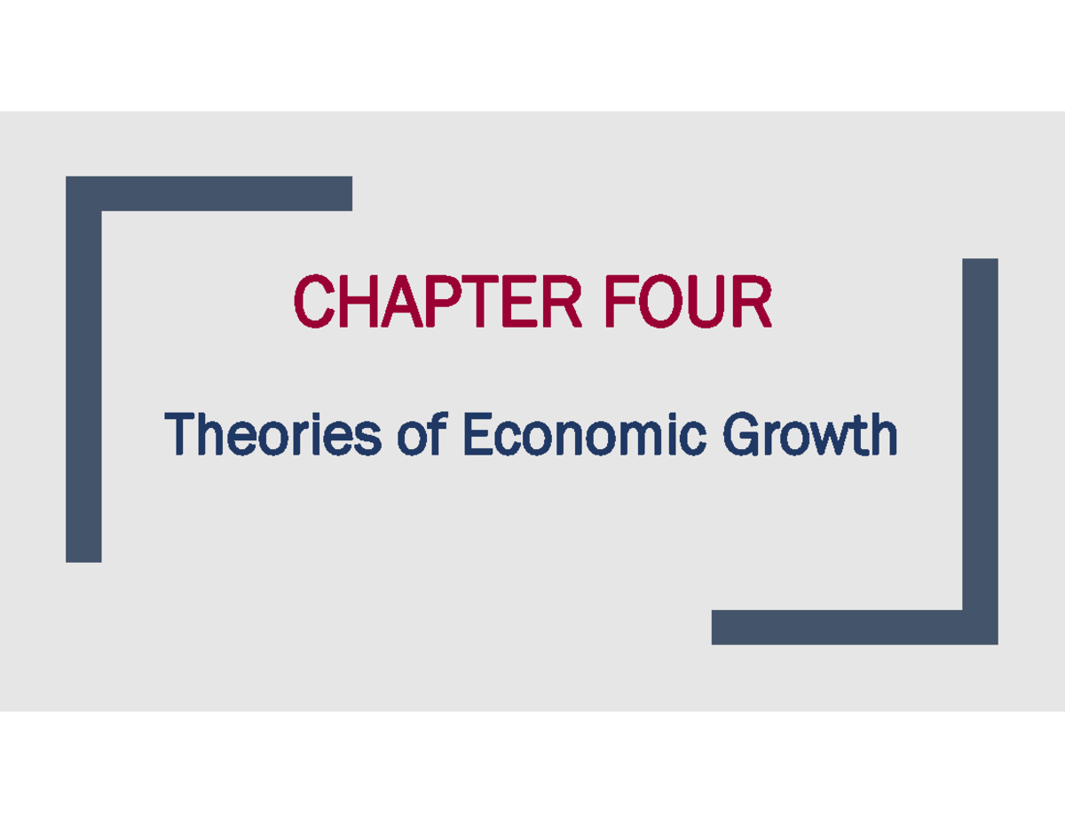 Lecture Four (ED) - the foundations of behavioral - CHAPTER FOUR ...