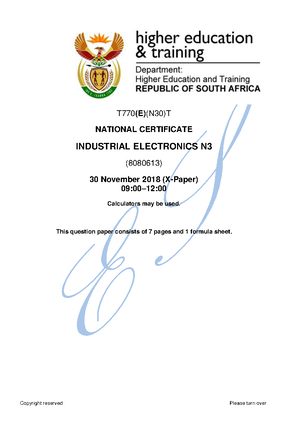 Electrical Trade Theory N2 November 2022 Question Paper.pdf - NATIONAL ...