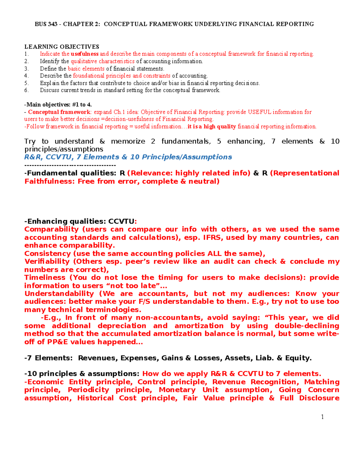 BUS343 Ch2 Lecture Note Class AB2 After Class - BUS 343 - CHAPTER 2 ...
