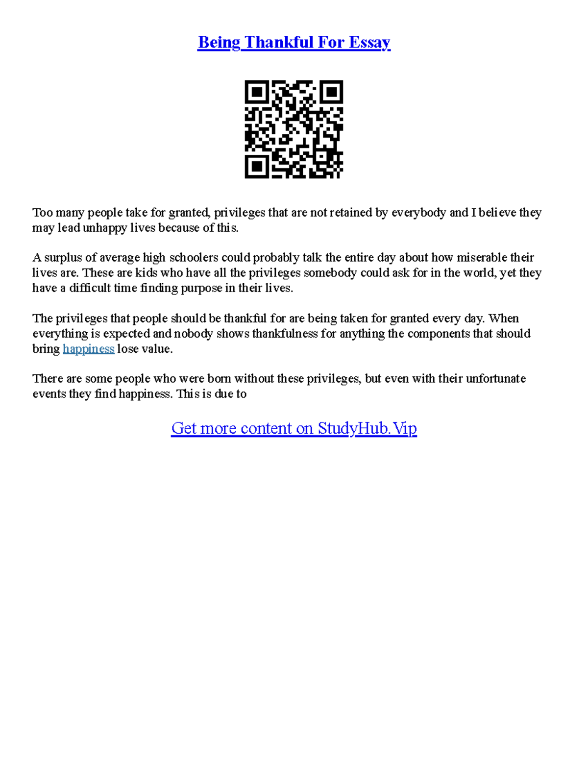 Writing An Essay In Mla Format - Being Thankful For Essay Too many ...