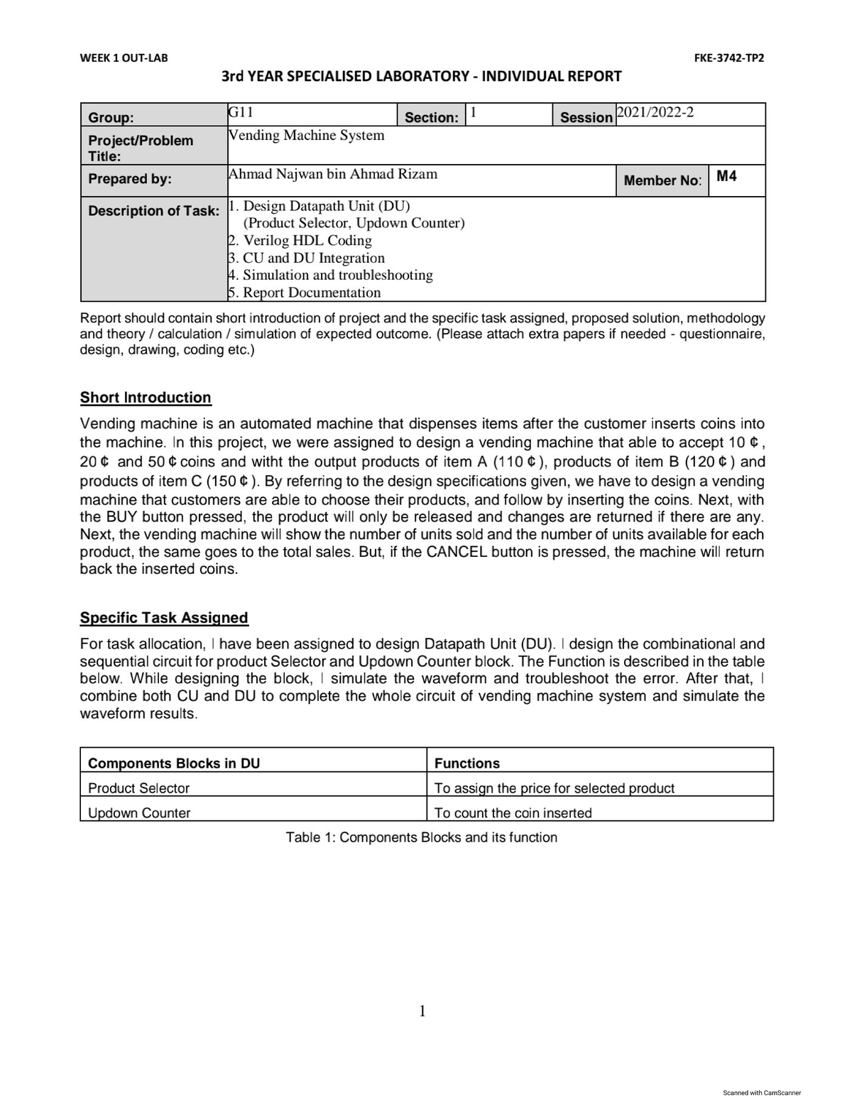 G11 SEEL Individualreport - Dynamic lab report - Studocu