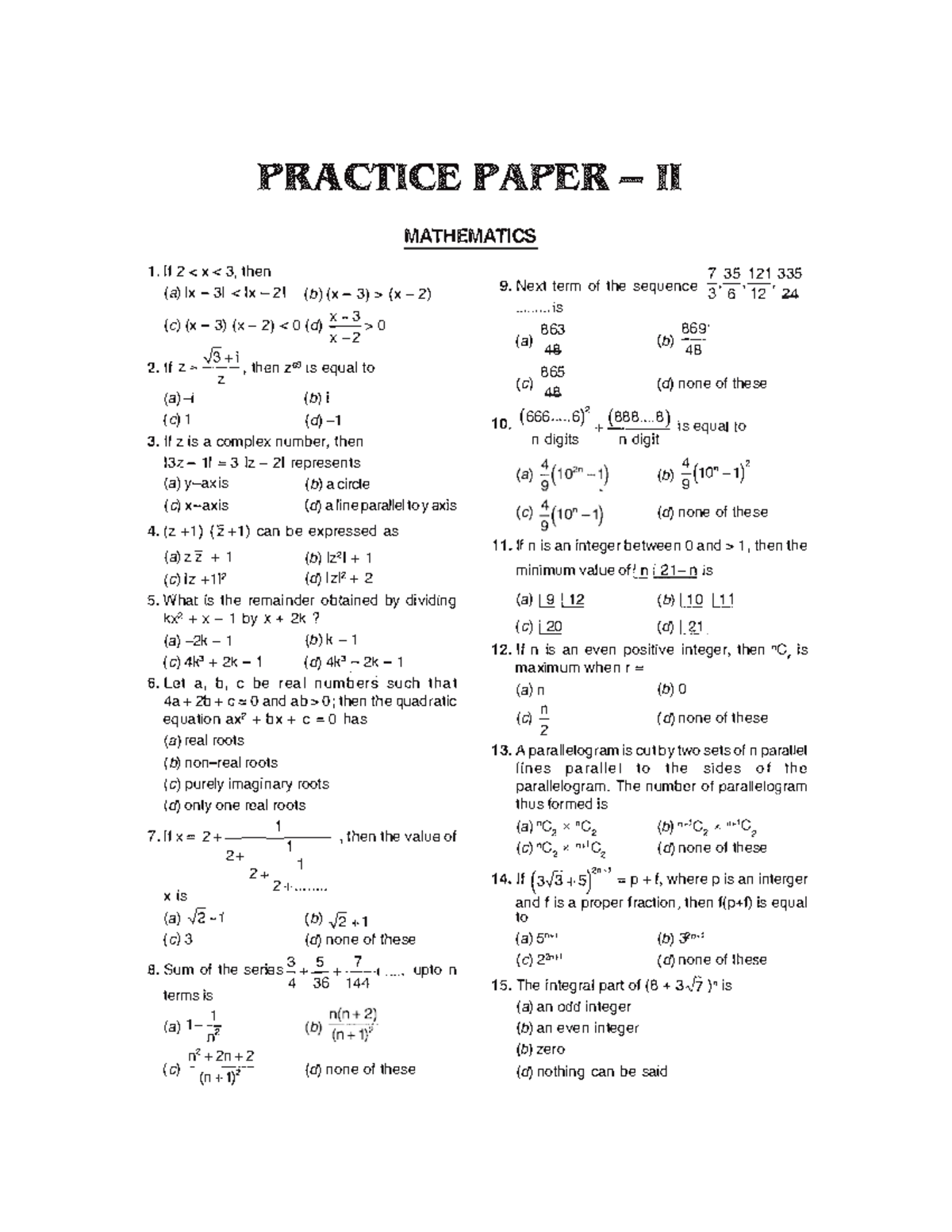 exam-10-may-2017-questions-practice-paper-ii-mathematics-1-if-2-x-3