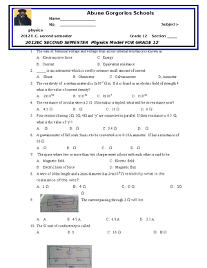 Uncertainty Worksheet - Physics worksheet -1 for grade 11 Unit 1 ...